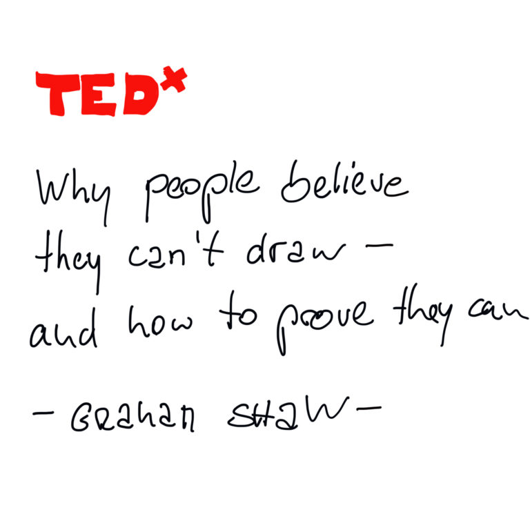 1 Minute Comic-Figuren zeichnen | Ein Ted Talk von Graham Shaw