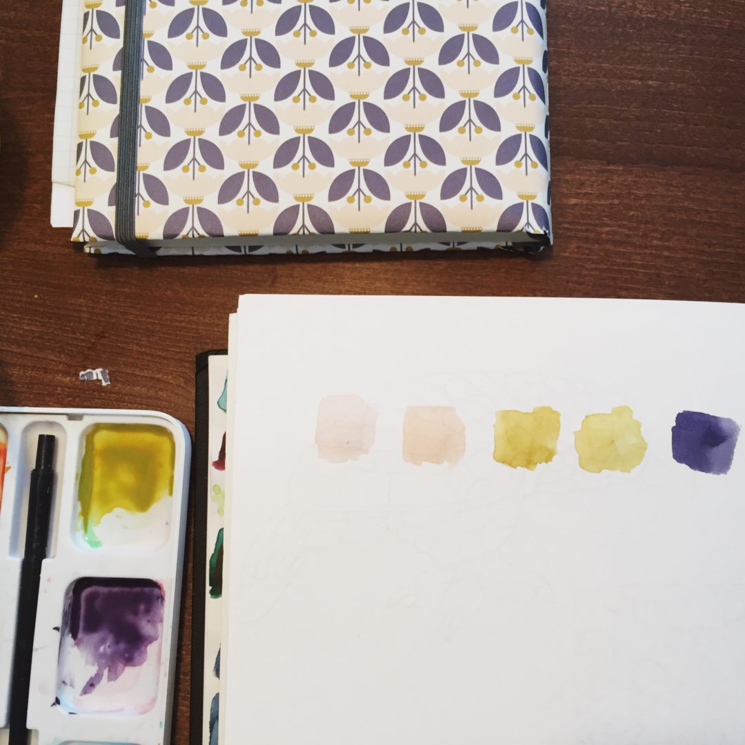 Wasserfarbe für Einsteiger | Schöne Farben mischen und Farbpaletten ...